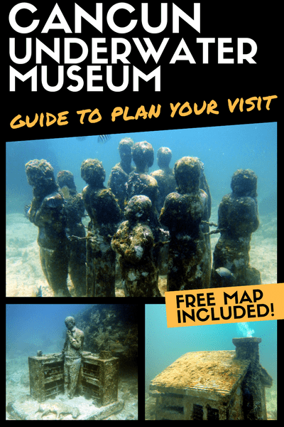 How to visit the MUSA: diving the iconic Cancun Underwater Museum