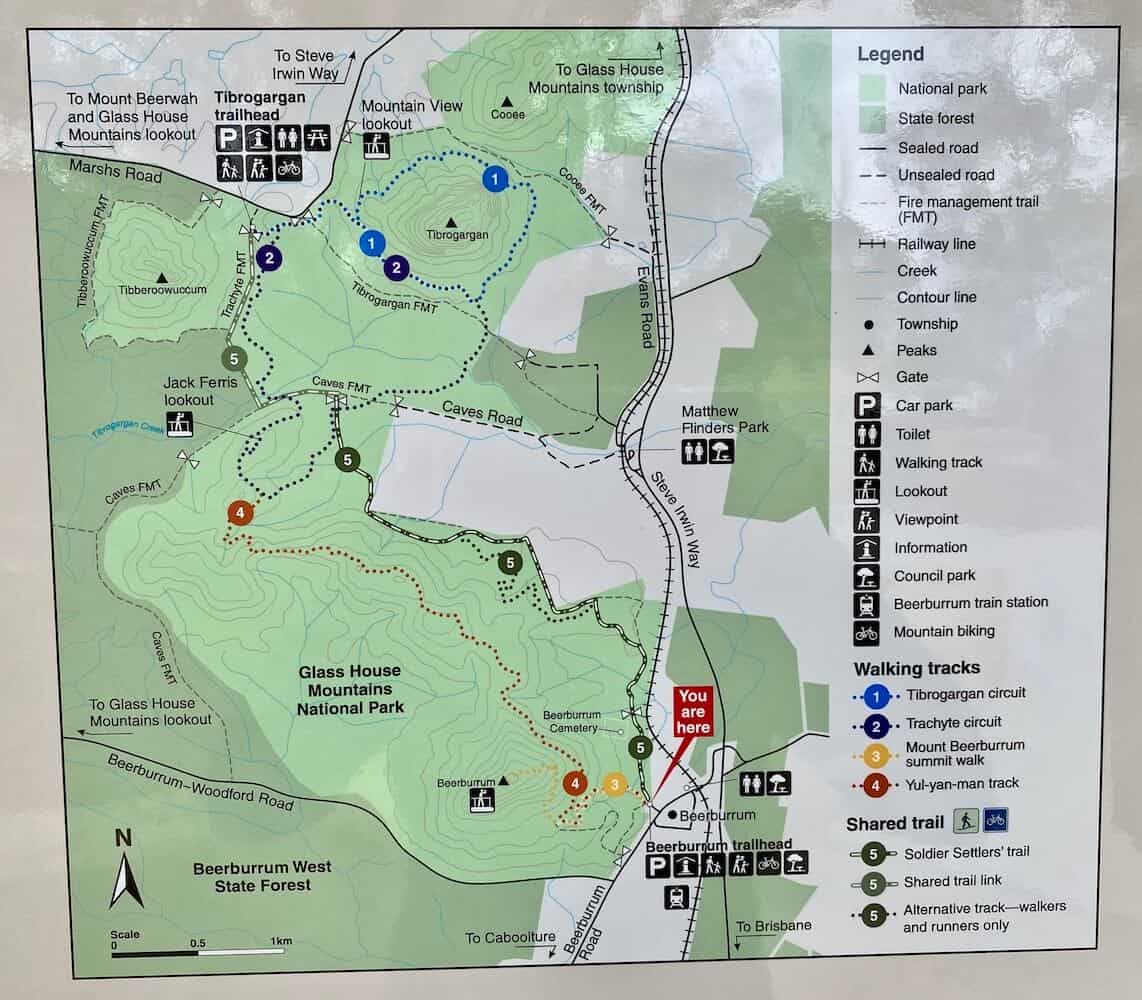 How hard is the Yul-Yan-Man Track in the Glasshouse Mountains? - My ...
