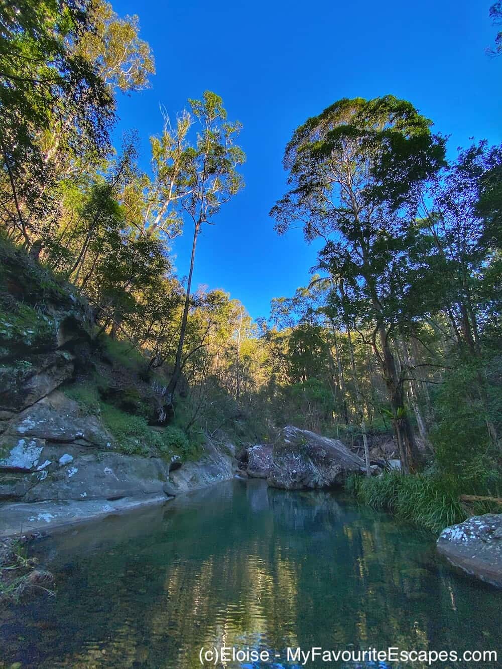 Conan Creek Waterfall: a hidden gem near Mount Barney